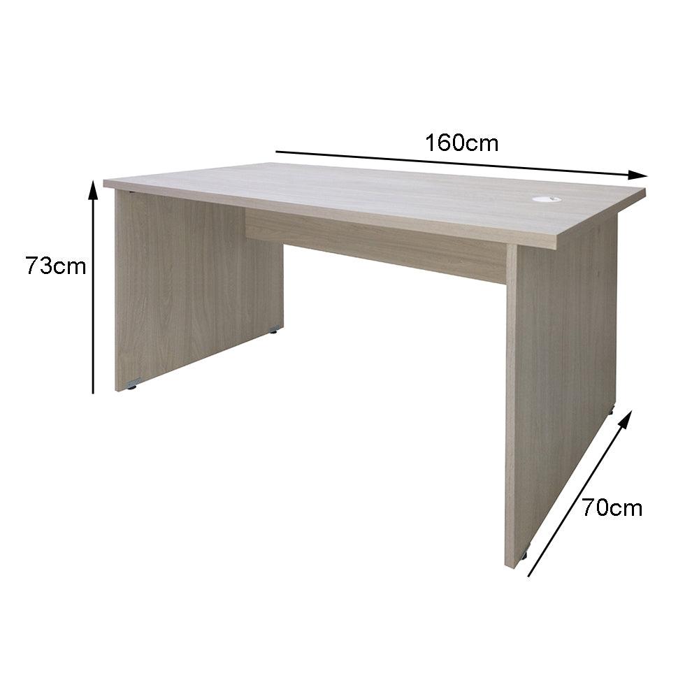 Mesa de Escritório 160cm Pé Painel - SM Beta - 73Ax160Lx70P